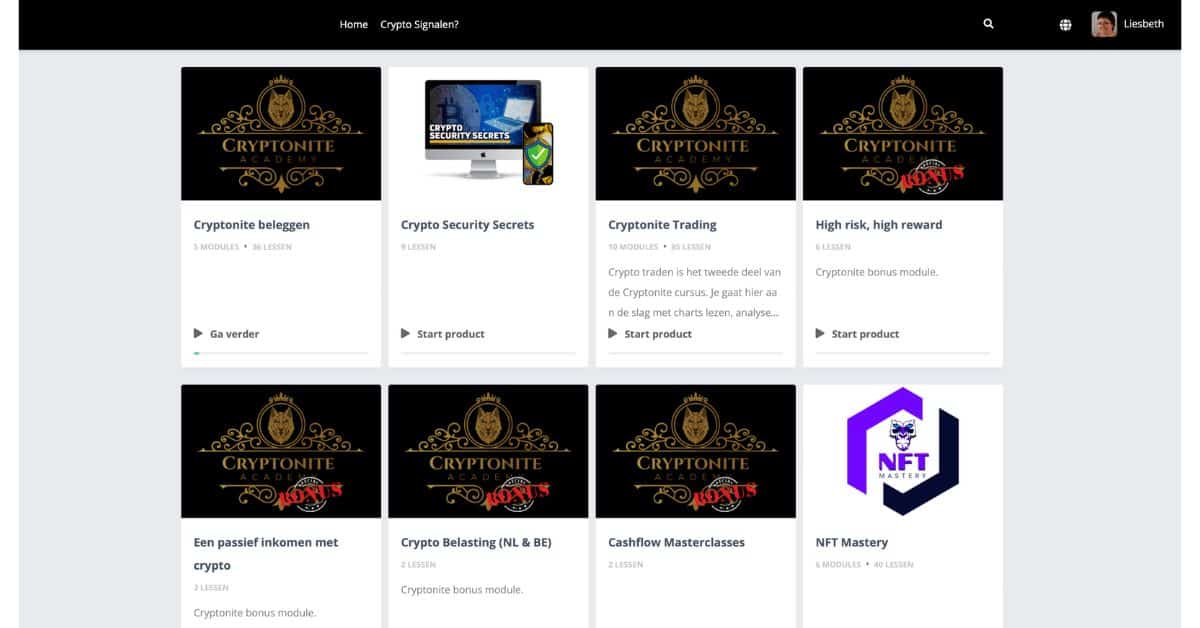Geld verdienen met crypto(nite) - Online Business Bouwer