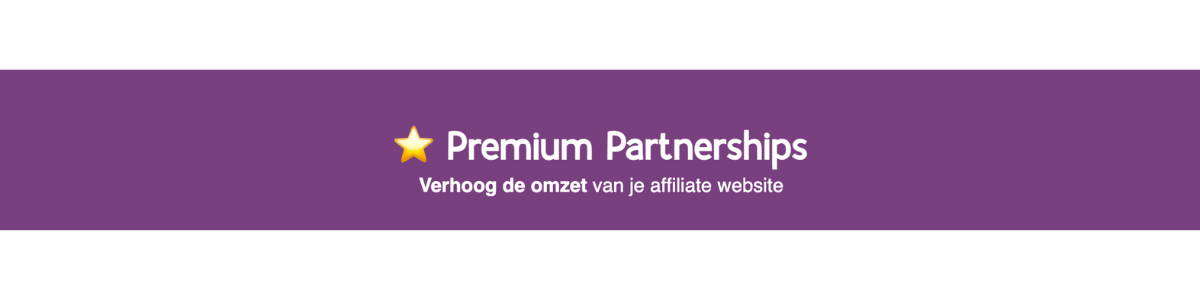 Premium Partnerships (review), grote kans voor affiliates!